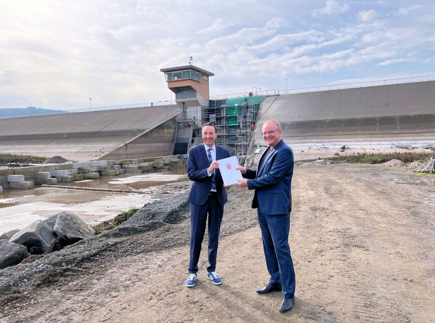 Kinzigtalsperre - Vertiefte Sicherheitsüberprüfungen | Wasserverband Kinzig